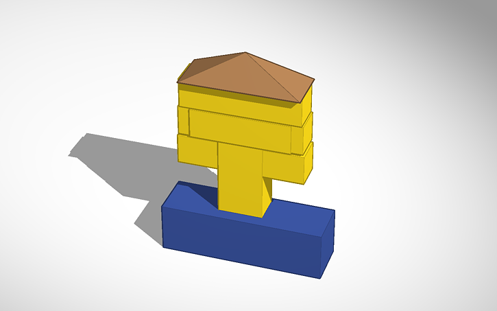 3D design random dude | Tinkercad