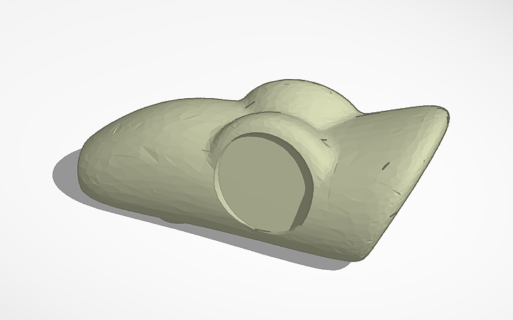 3D design Micro popper - Tinkercad