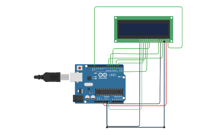 Circuit design Copy of NEW Vehicle tracking system using gps & gsm - Tinkercad
