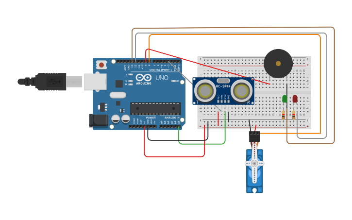 Circuit design Actividad 5 | Tinkercad
