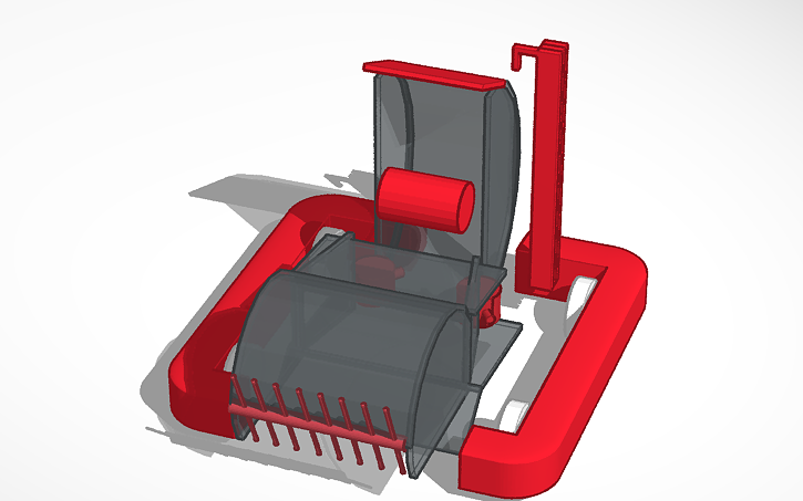 3D design FRC simulator robot - Tinkercad