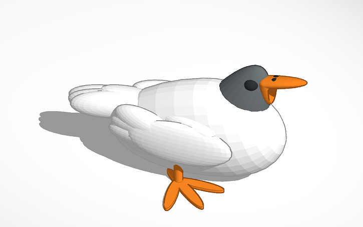 3D design Pigeon - Tinkercad