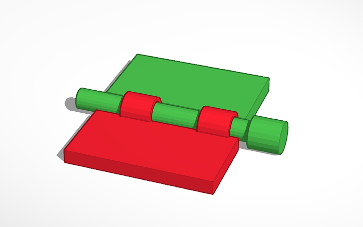 3D design Bisagra - Tinkercad