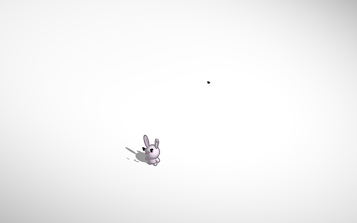 3D design Angry Baby Rabbit | Tinkercad