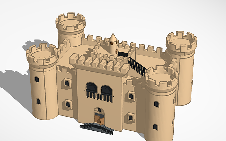 3D design Fort - Tinkercad