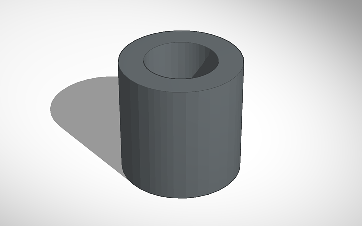 3D design CYLINDER - Tinkercad
