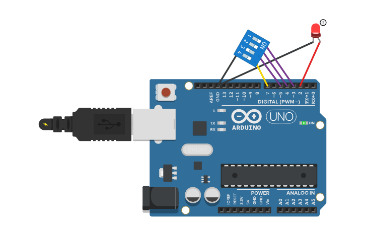Circuit Design Binary Variable Delay Transmitter Tinkercad 3495