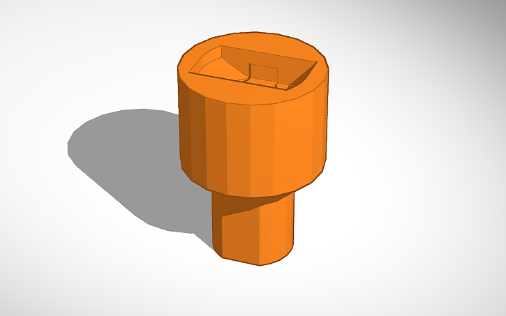 3D design T-Nut 3mm to 8mm Coupler - Tinkercad