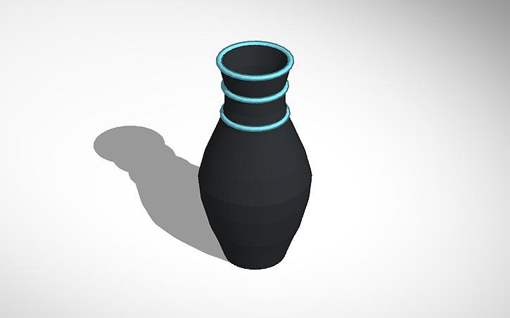 3D design Simple Vase - Tinkercad