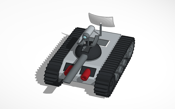 3D design THE ULTIMATE TANK | Tinkercad