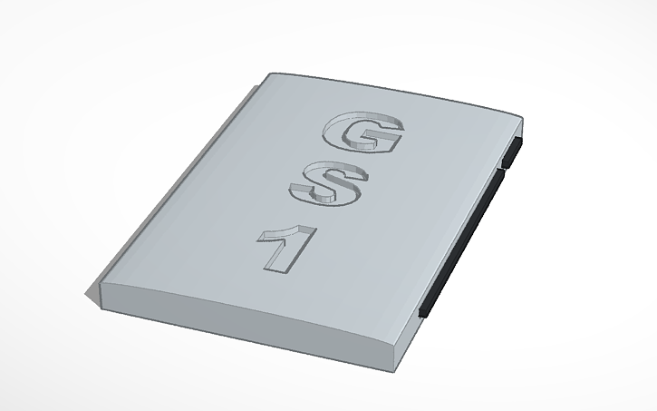 3D design GS1 Game console DO NOT COPY - Tinkercad