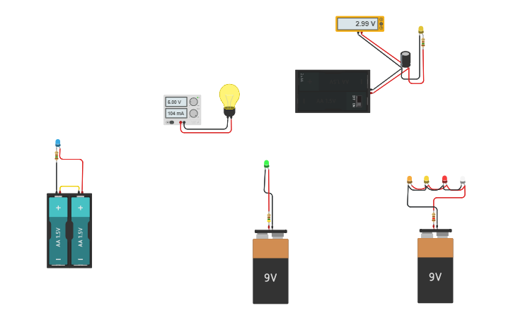 Circuit design desafio | Tinkercad