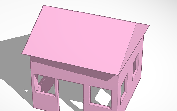 3D design casa tinkercad -ortiz - Tinkercad