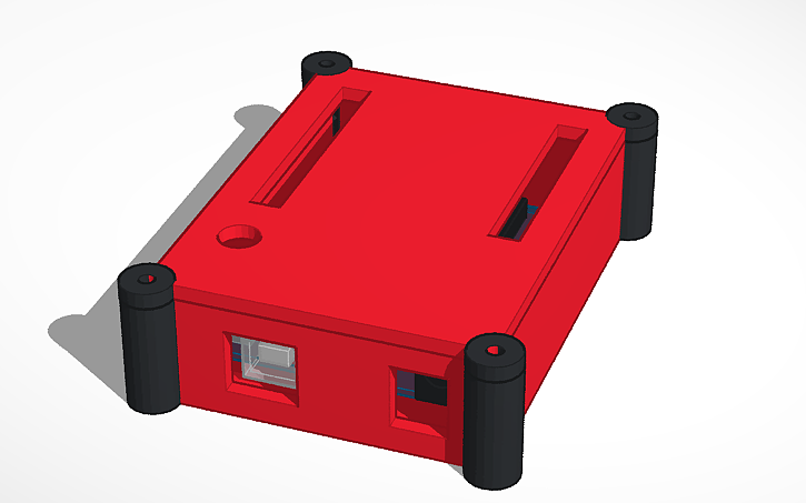3D design Case Arduino - Tinkercad