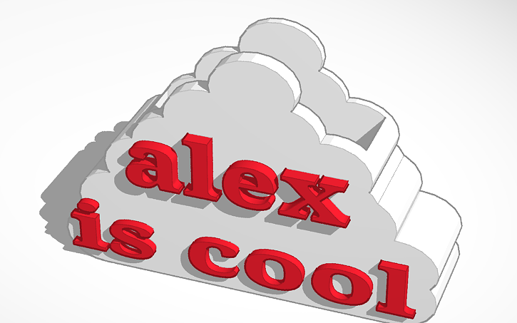3D design alex tyrrell | Tinkercad