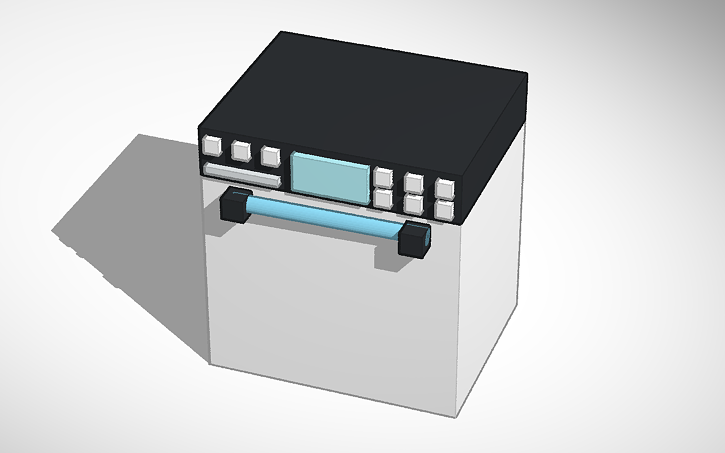 3D design Dishwasher - Tinkercad
