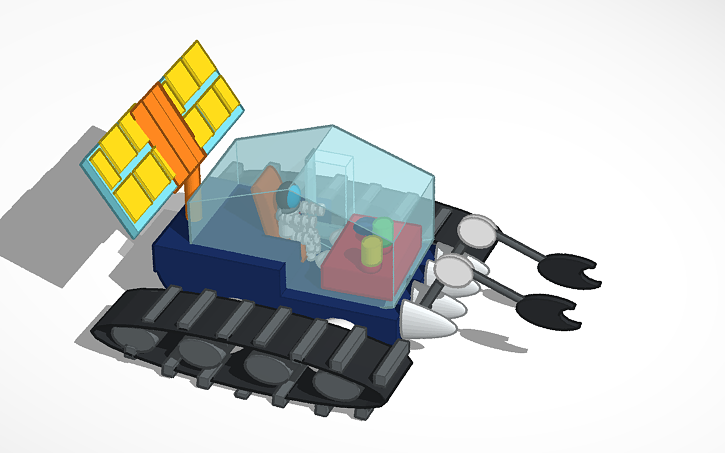3d Design Космический транспорт Tinkercad