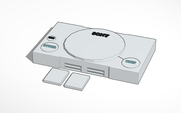 3D design ps1 - Tinkercad