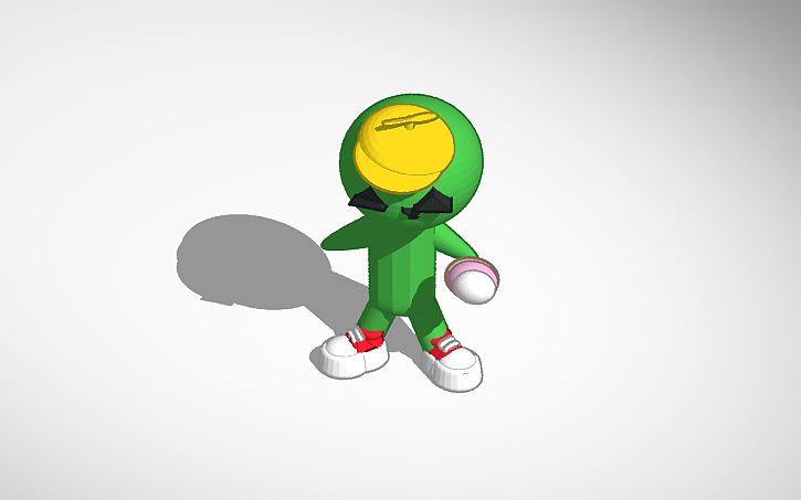 3D design Zombie - Tinkercad