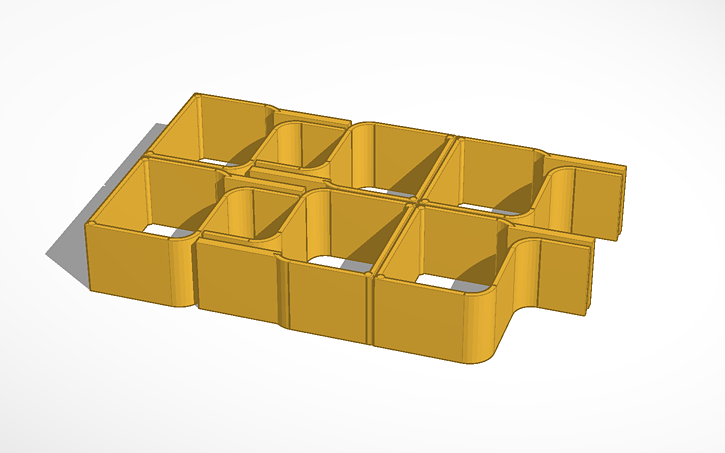3D design Table Cloth Clips 6 - Tinkercad