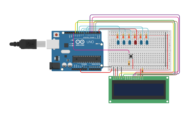 Circuit design Serial Monitor | Tinkercad