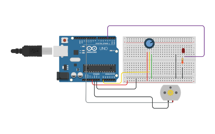 Circuit Design Monitor Serial Aula Tinkercad