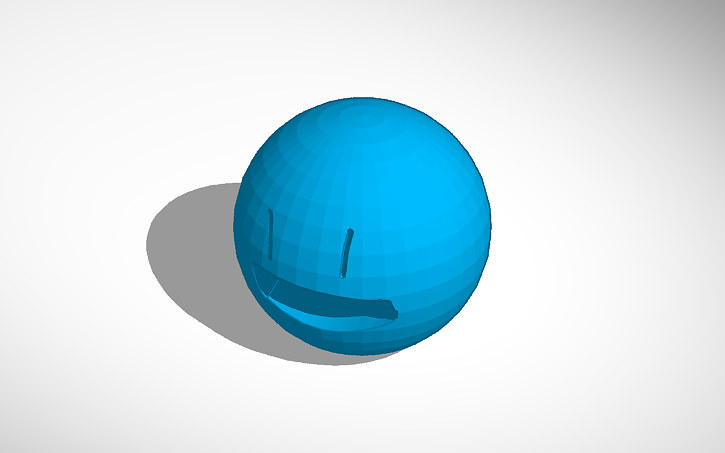 3D design face - Tinkercad