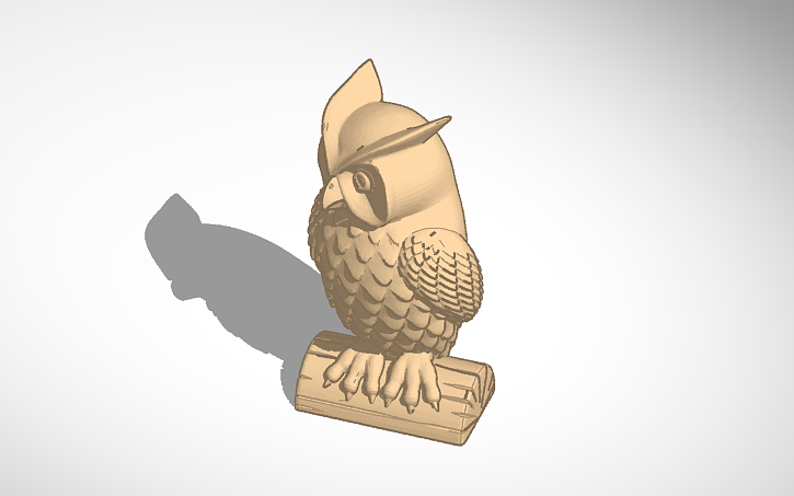 3D design hedwig | Tinkercad