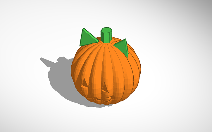 3D design Pumpkin | Tinkercad