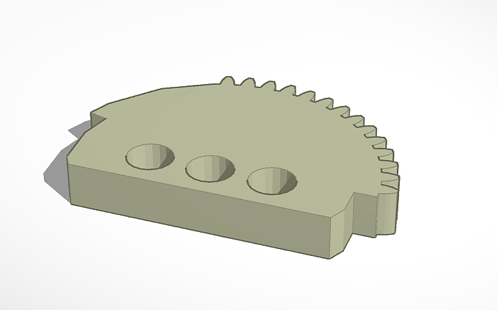 3d Design Special Gear Tinkercad 