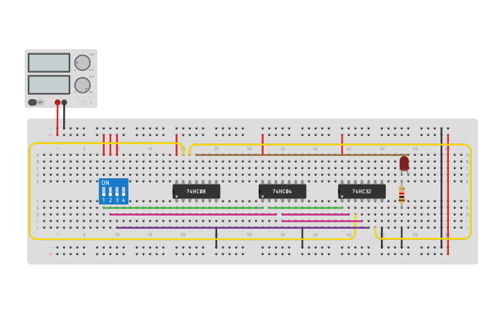 Circuit Design Realization Using Pos Tinkercad