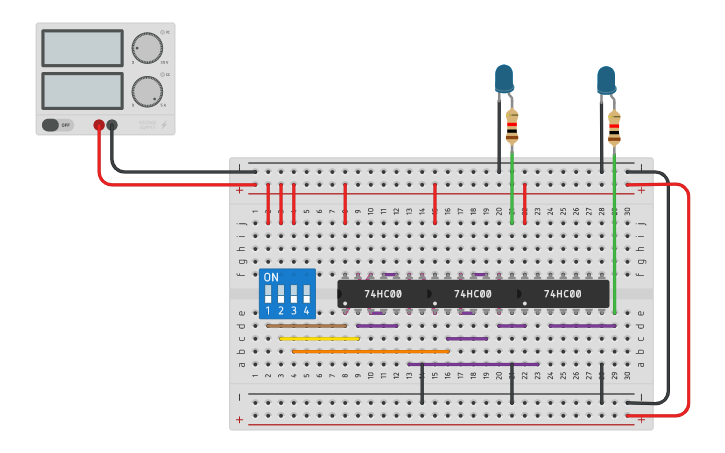 Circuit design Exp 5 :Familiarization of full subtractor using NAND ...