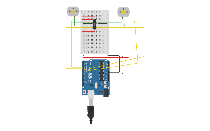 Circuit design Mini Project -1 (Car Controls) | Tinkercad Circuit design Mini Project -1 (Car Controls) | Tinkercad