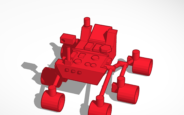 3D design Mars Rover | Tinkercad