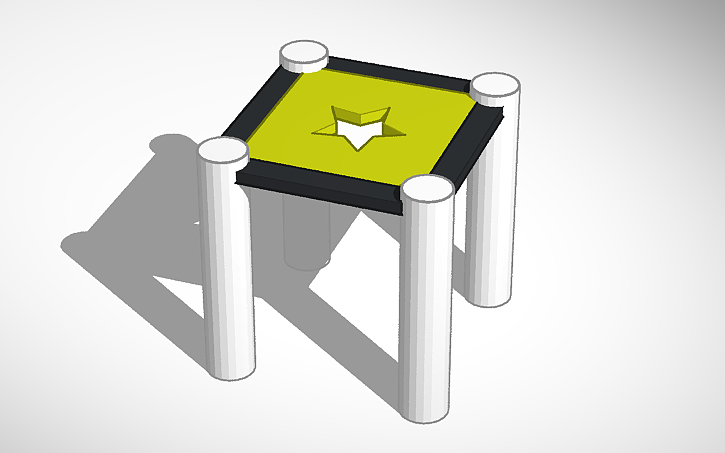3D design Prussia Stool | Tinkercad