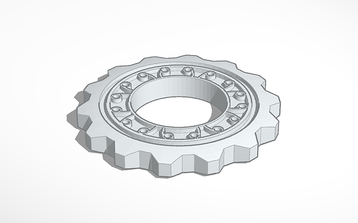 3D design Arcane Hextech Gear - Tinkercad