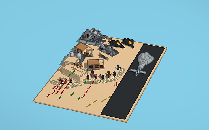 3D design A Battle out of sight. - Tinkercad