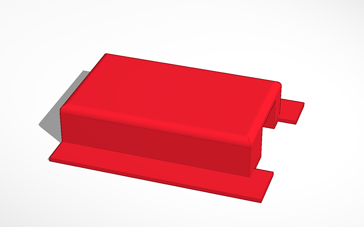 3D design CC Debug stick protector, with debug pins removed | Tinkercad
