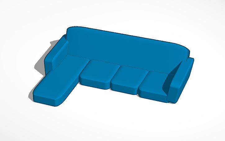 3D design Sofa | Tinkercad