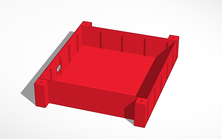 3D design OpenZapperBox With USB Side Opening - Tinkercad