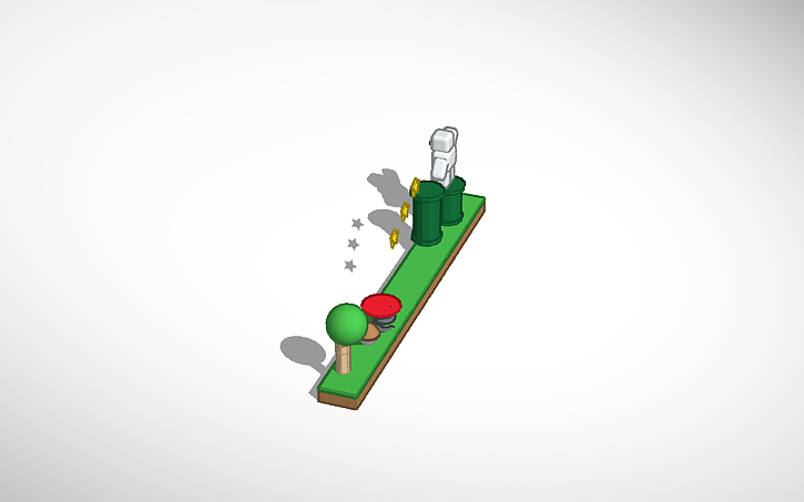 3D design mario - Tinkercad
