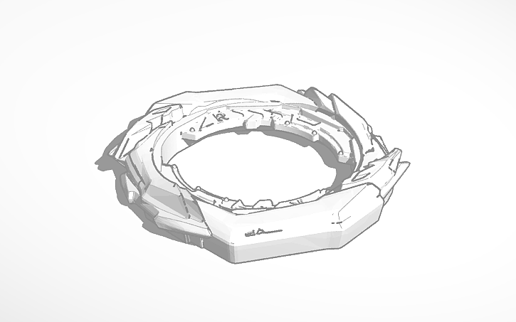 3D design Beyblade DB Blade - Surge | Tinkercad