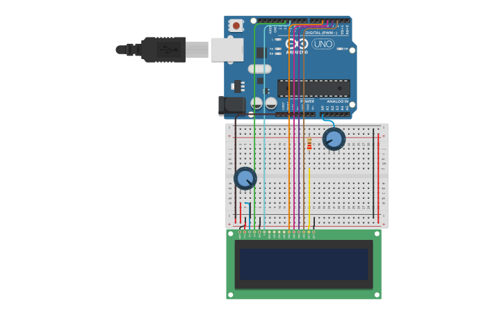 Circuit design display-potenciometro - Tinkercad Circuit design display-potenciometro - Tinkercad