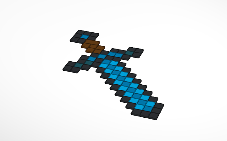 3D design Diamond Sword | Tinkercad