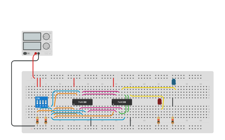 Circuit Design Exe 2 Designing A Half Adder Using Universal Gates