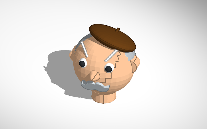 3D design Face - Tinkercad