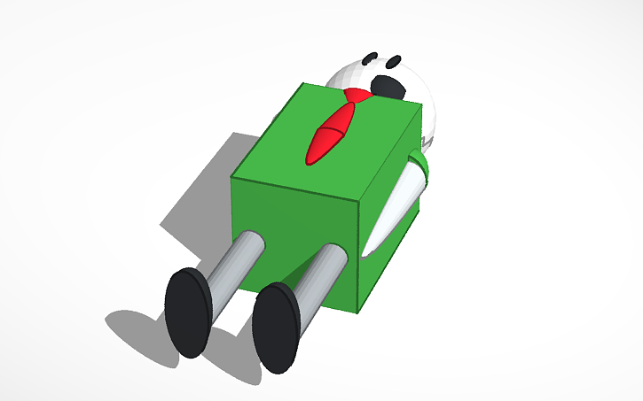 3D design It's Jimmy, the PixarNerd kid! - Tinkercad