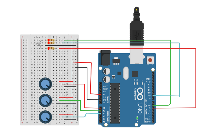 Circuit design Practica 11-Mireya Beyvar Reyes | Tinkercad