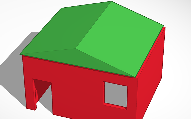 3D design 01 Caitlynn 68: House - Tinkercad