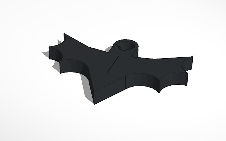 3D design Bat - Tinkercad